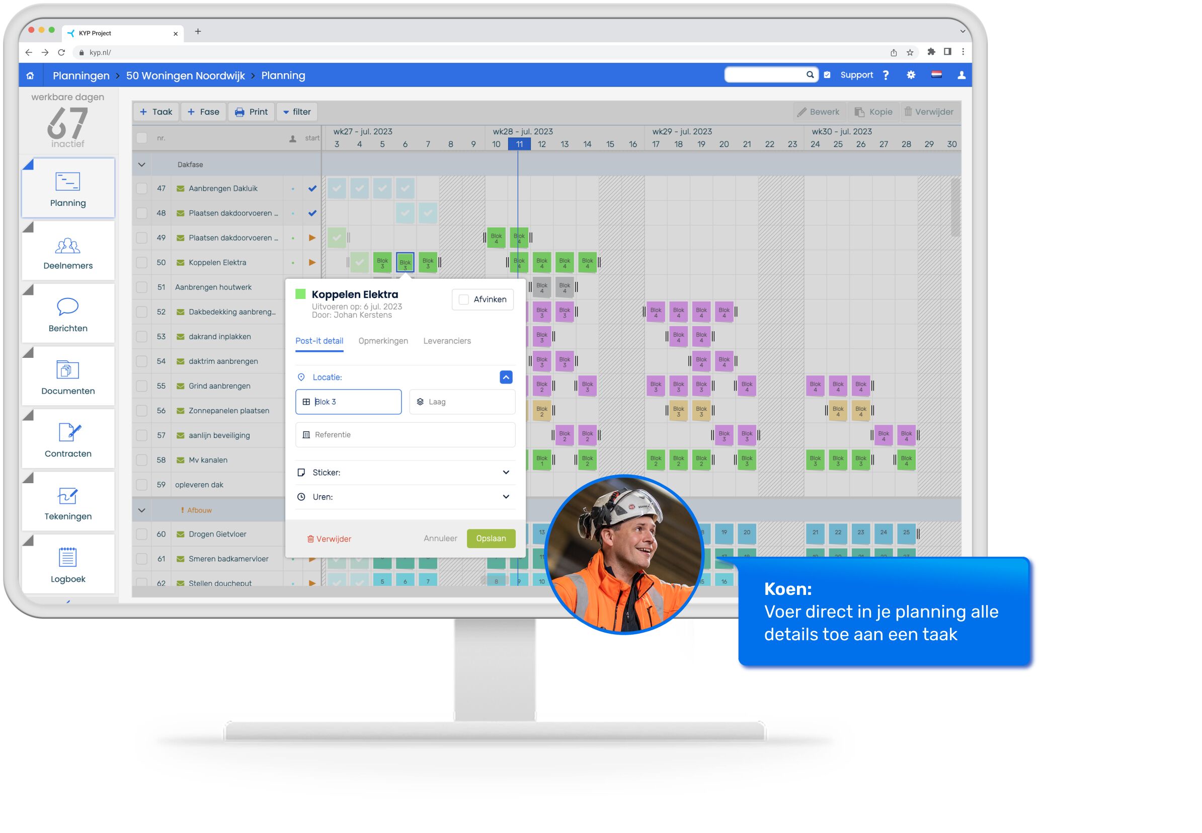 Slimmer samenwerken in de bouw, zonder gedoe | KYP Project